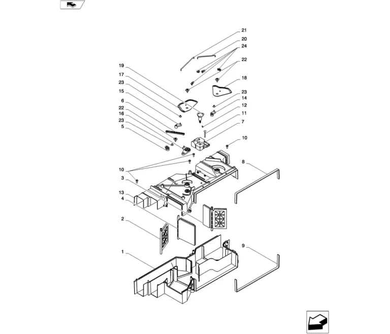 01-080(06) AIR CONDITIONING-2 SK130-8 SK140LC Excavator Parts Number ...