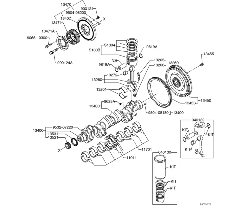 09-06(00) MAIN MOVING PARTS-SK460-8 SK485-8 Kobelco Excavator Parts ...