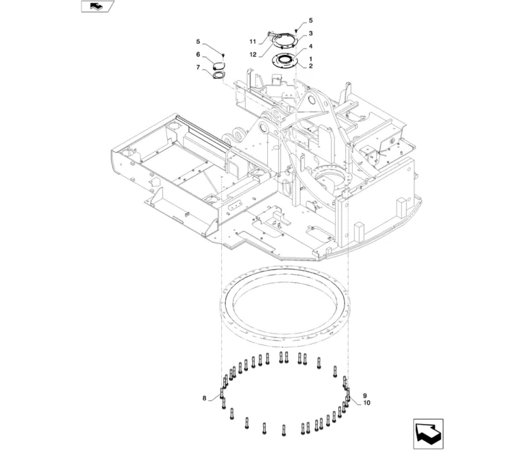 01-002(01)FRAME GROUP, UPPER-SK235SR-2 SK235SRLC-2 SK235SR Kobelco ...