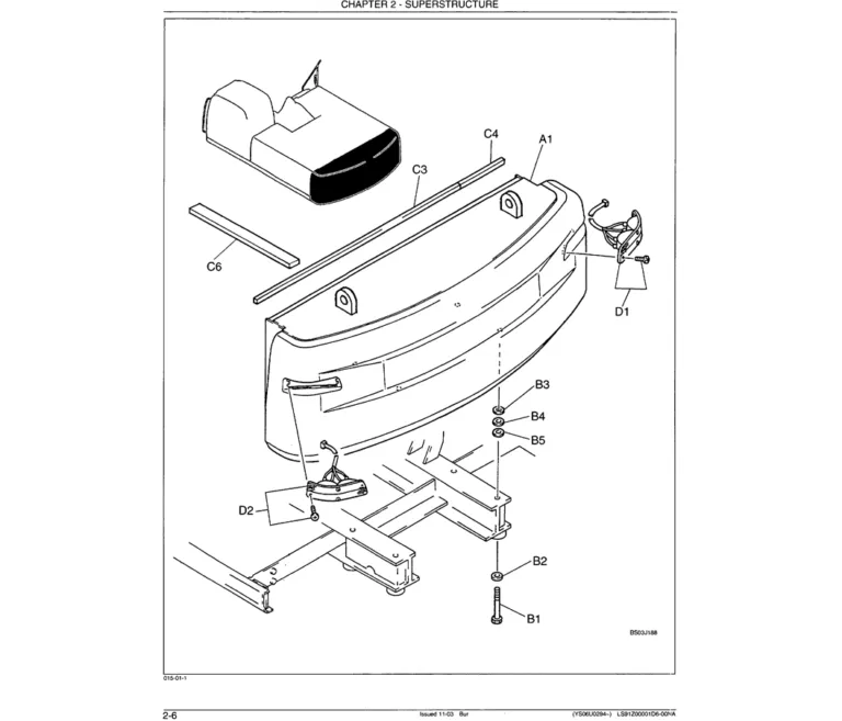 01-003 COUNTERWEIGHT ASSY-Kobelco SK480LC-6E SK480-6S SK480LC-6 SK450-6 ...