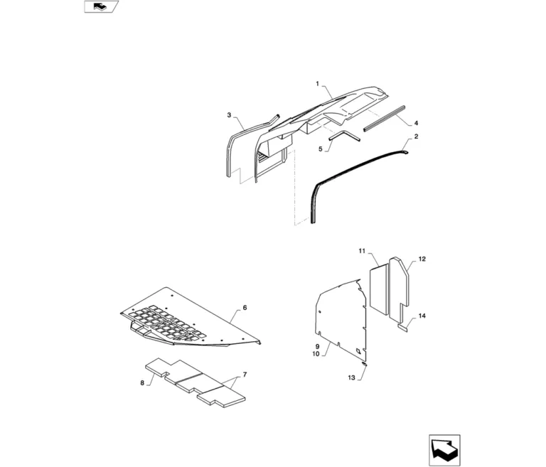 01-069(05)GUARD INSTALL-SK235SR-2 SK235SRLC-2 SK235SR Kobelco Excavator ...
