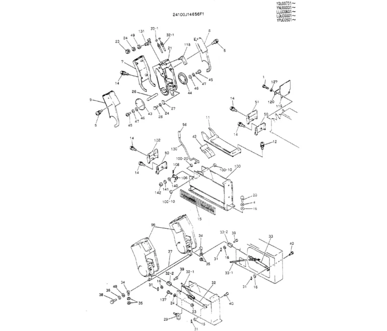 03-001(02) CONTROL ASSY (WRIST)-Kobelco SK220LC-3 SK250LC SK220-3 ...