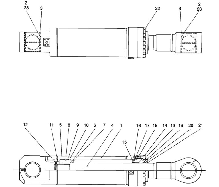HC770-74-1 CYLINDER ASSY, JIB-Kobelco SK200-8 SK210LC-8 SK210D-8 Excavator Parts Number ...