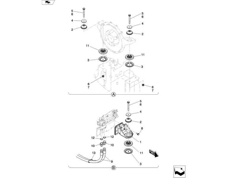 01-005(02) ENGINE INSTALLATION-Kobelco SK80MSR SK80CS-2 SK80CS-1E SK80 ...