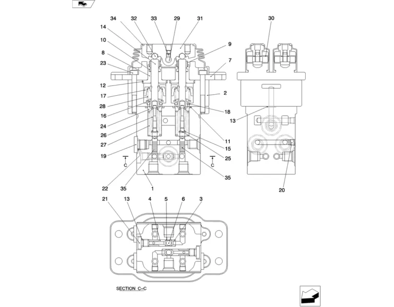 01-038(02) CONTROL LINES, PROPEL-Kobelco SK80MSR SK80CS-2 SK80CS-1E ...