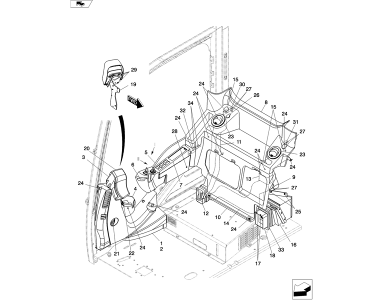 01-074(01) PANEL ASSEMBLY, INSTRUMENT-Kobelco SK80MSR SK80CS-2 SK80CS ...