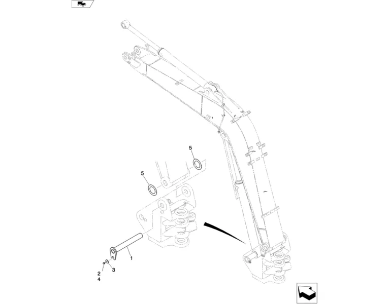 03-001(00) BOOM INSTALLATION-Kobelco SK80MSR SK80CS-2 SK80CS-1E SK80 ...