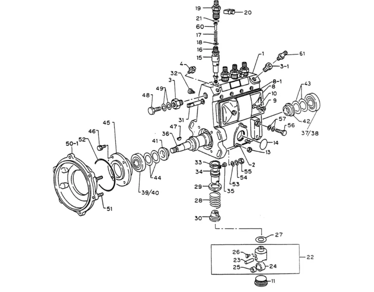 08-013 FUEL SYSTEM (INJ. NOZZLE, FUEL PIPE) ISUZU 4JB1 ENGINE - Genuine ...