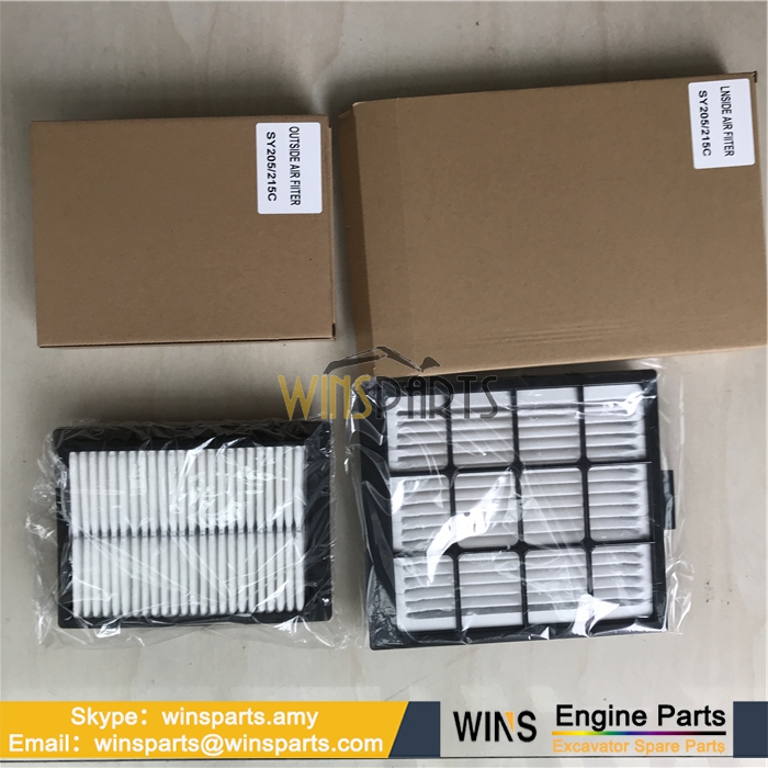 CAB Air Conditioner Filter AC ELEMENT SANY SY205 SY215C