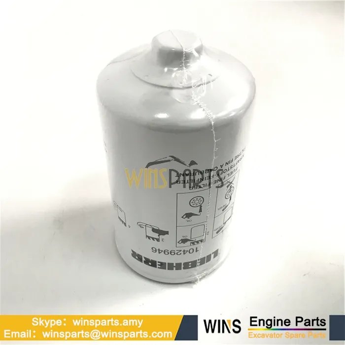 利勃海尔滤芯 10429946 LIEBHERR Fuel filter Fuel Water Separator LIEBHERR Oil ...