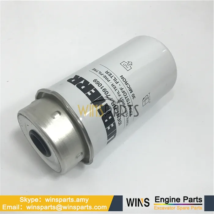 Genuine Original 7091068 7091069 Liebherr Fuel Filter Water Filter