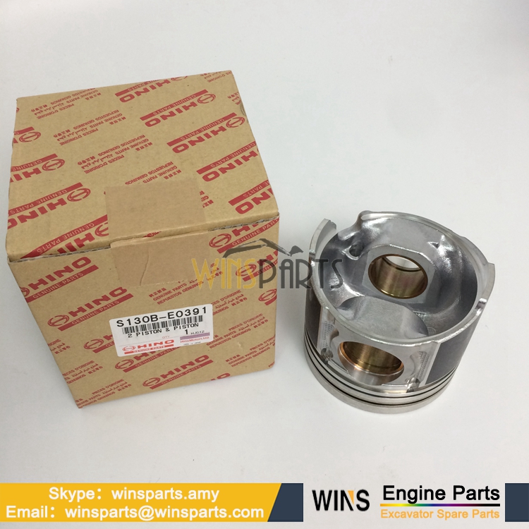 S130B-E0391 S1301-92080 130191120A 130051270A HINO J08E J05E PISTON ...