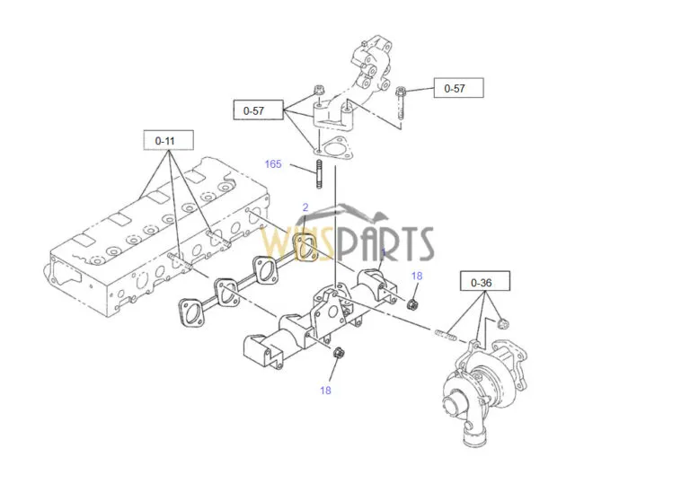 ISUZU 4LE2 ENGINE PARTS KOBELCO SK75-8 SK70SR-2